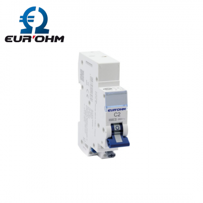 20302 - EUR'OHM - Disjoncteur divisionnaire Ph+N 2A connexion rapide