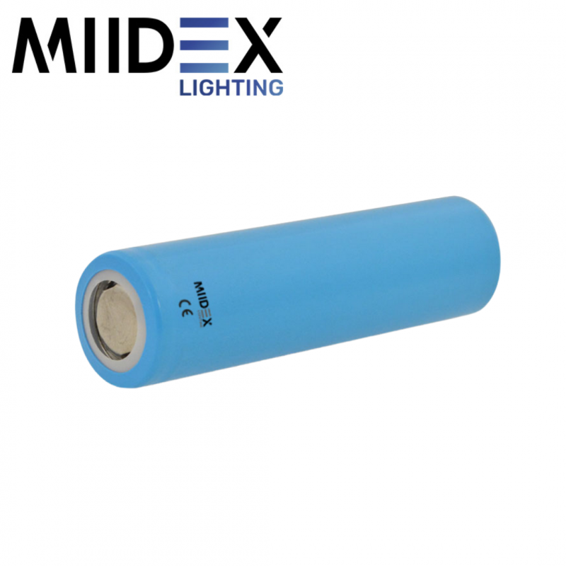 Batterie lithium‑ion 6,8W 18650 3,7 V DC - 2000 mAh - 70478 Miidex